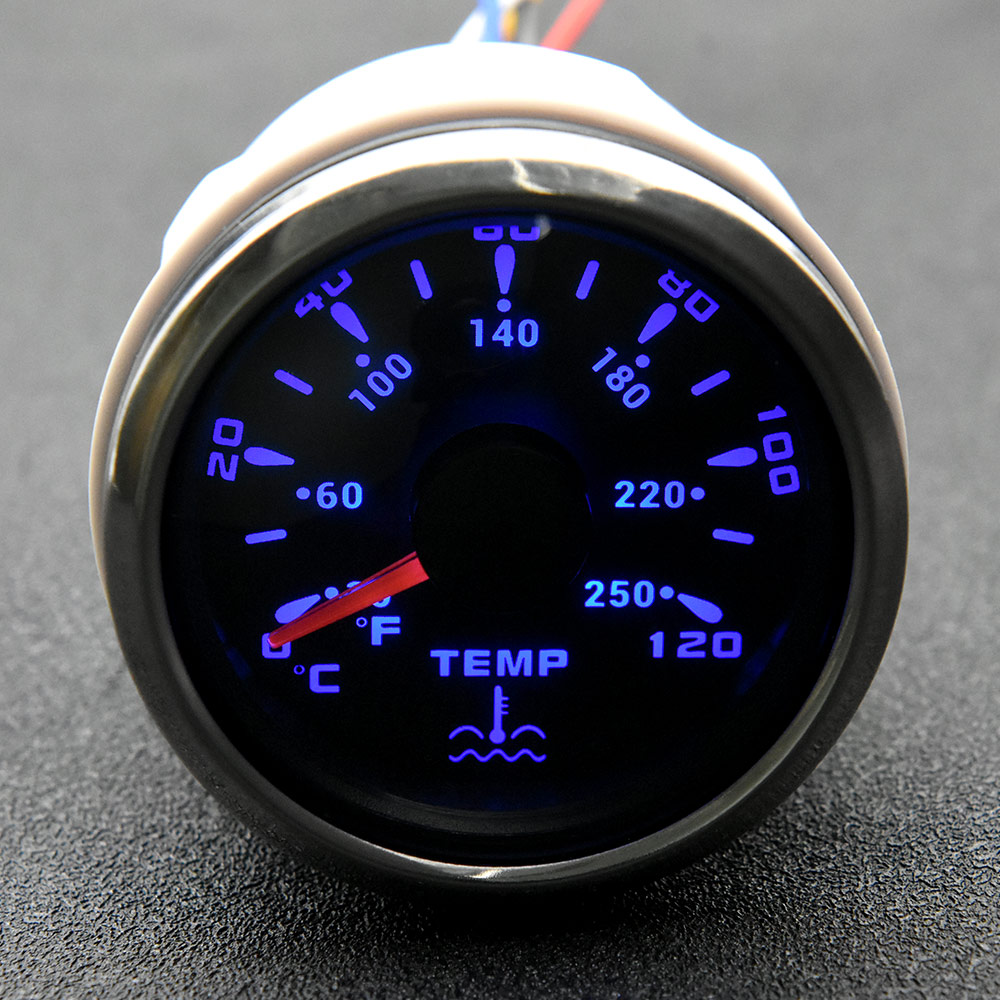 52Mm Water Temperatuurmeter Met 7 Kleuren Backligh... – Vicedeal