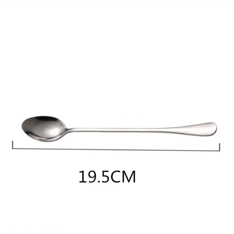 1pcs Stainless Steel Coffee Spoon Long Handle Tea ... – Vicedeal