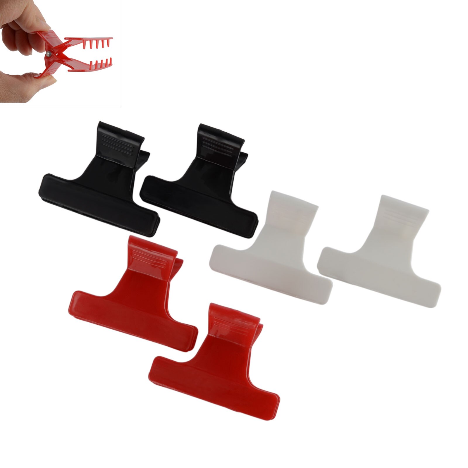 Mayitr 6pcs Professionele Sectioning Clip multi-co... – Grandado