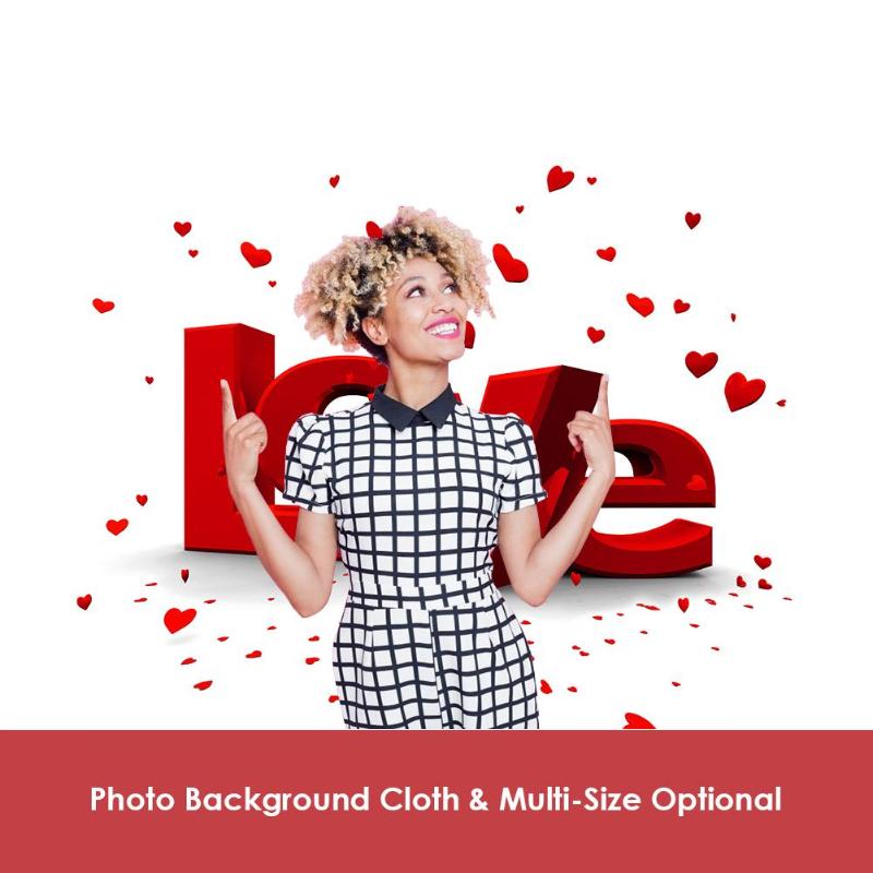 Backdrop Love Theme Photography Background Cloth P... – Vicedeal