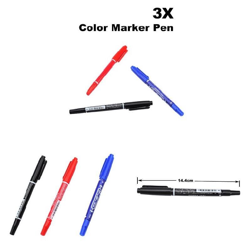 3 Pcs/Set CD-R DVD-R Media Disc Marker Pen Station... – Grandado