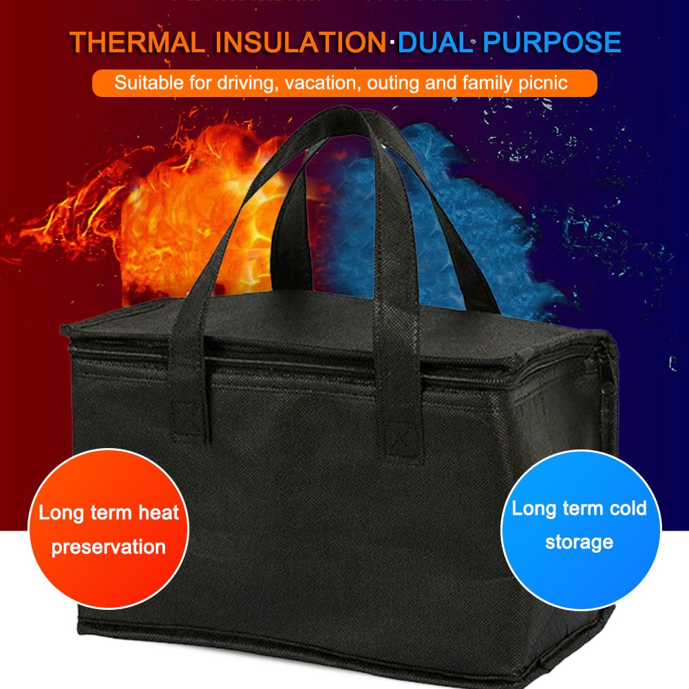 Portable Lunch Cooler Bag Insulated Picnic Food Th... – Grandado
