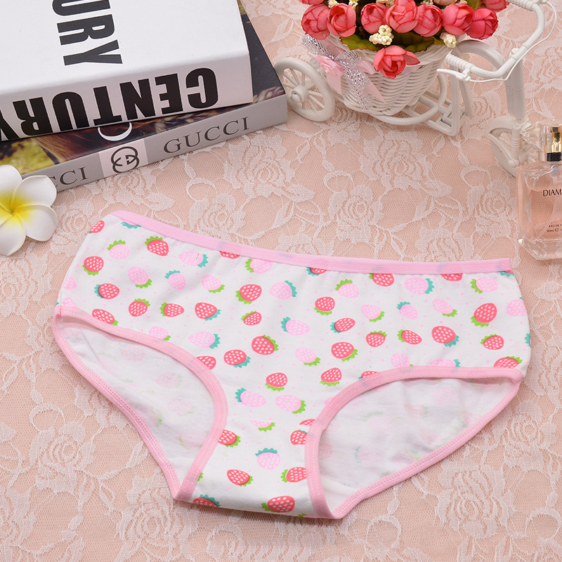 4-Pack Teenage Lace Pants Underpants Floral Young ... – Grandado