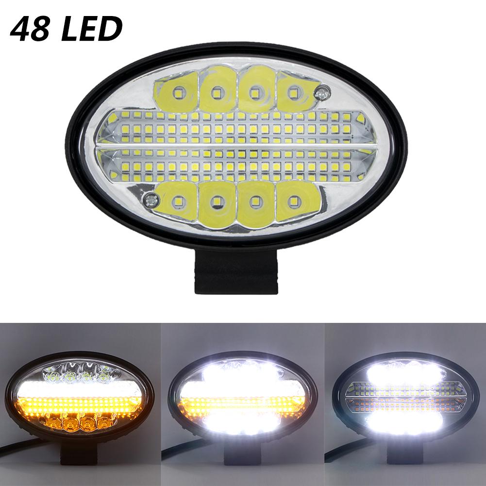 2 Colors 48LED Car Work Light 44W Spot Headlight W... – Grandado