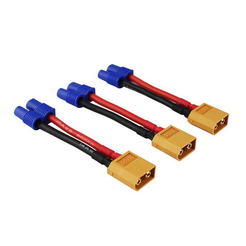 3Pcs XT60 XT-60 Male Naar EC3 Vrouwelijke Connecto... – Grandado