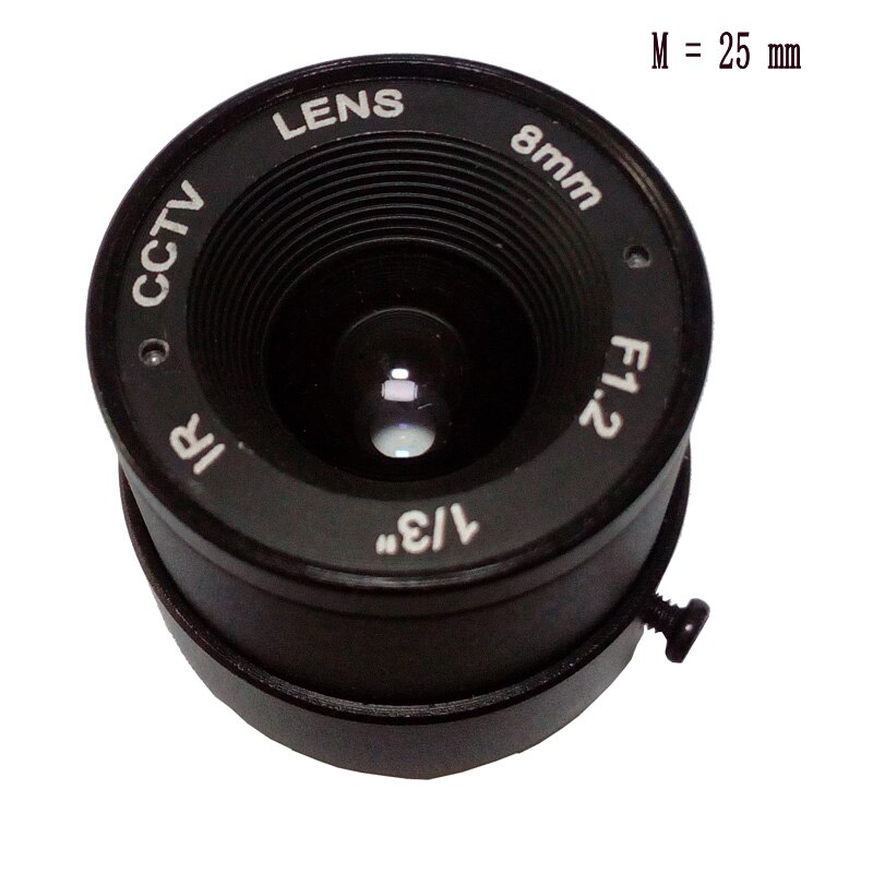 F1.2 8mm 1/3" CS Mount Fixed IR CCTV Camera Lens 8... – Vicedeal