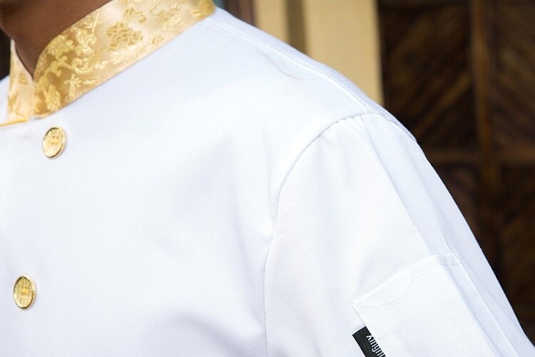 Traje de Chef para restaurante, uniforme de cocina... – Grandado