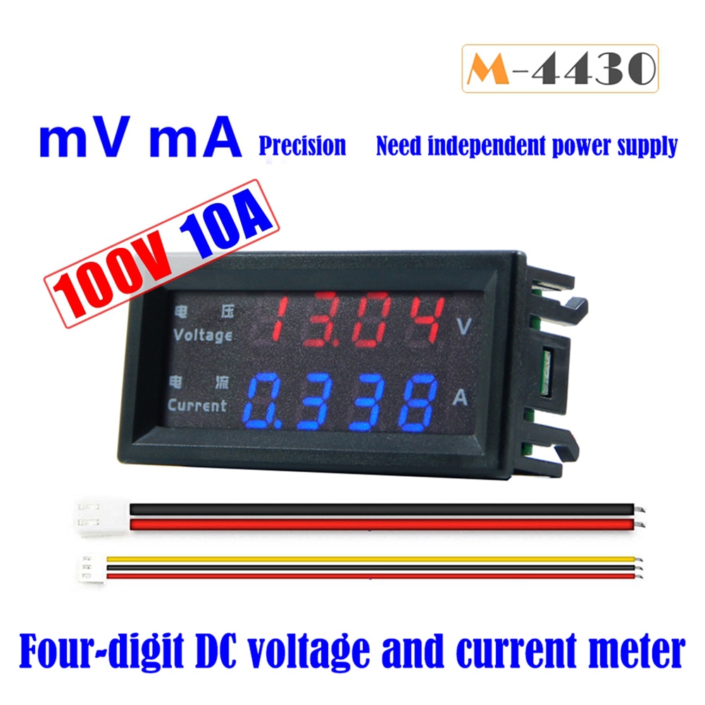 0.28 Inch Led Display Voltage Amp Panel Meter M443... – Vicedeal