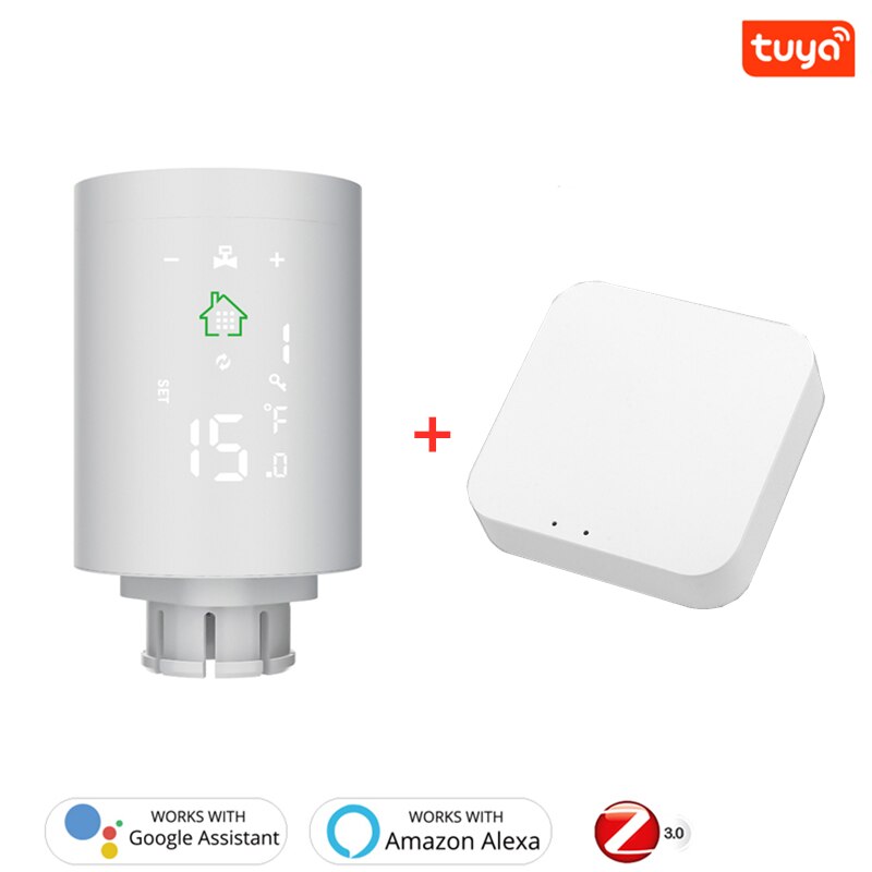 ZigBee Wifi Smart TRV Radiator Actuator Thermostat... – Vicedeal ZigBee Wifi Smart TRV Radiator Actuator Thermostat... – Vicedeal