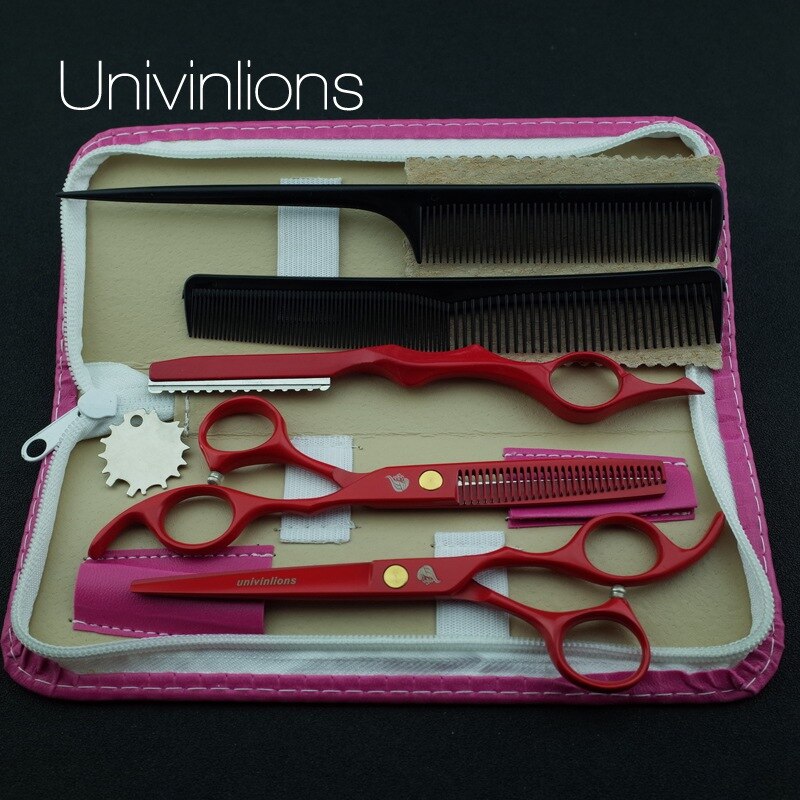 6" with razor hairdressing scissors cut hair cutti... – Grandado