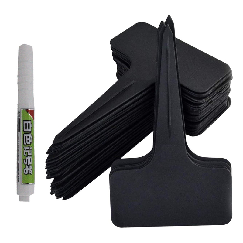 101Pcs/Set Black Plant Labels Water T-Types Plant ... – Grandado