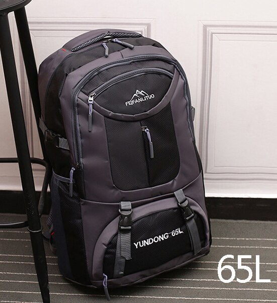 Men's 65L 75L Outdoor Climbing Backpack Travel... – Grandado