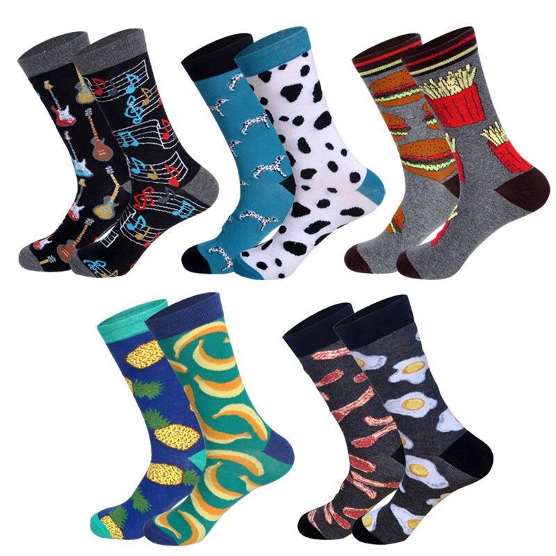 Downstairs AB Matching Socks Unisex Different Comb... – Vicedeal