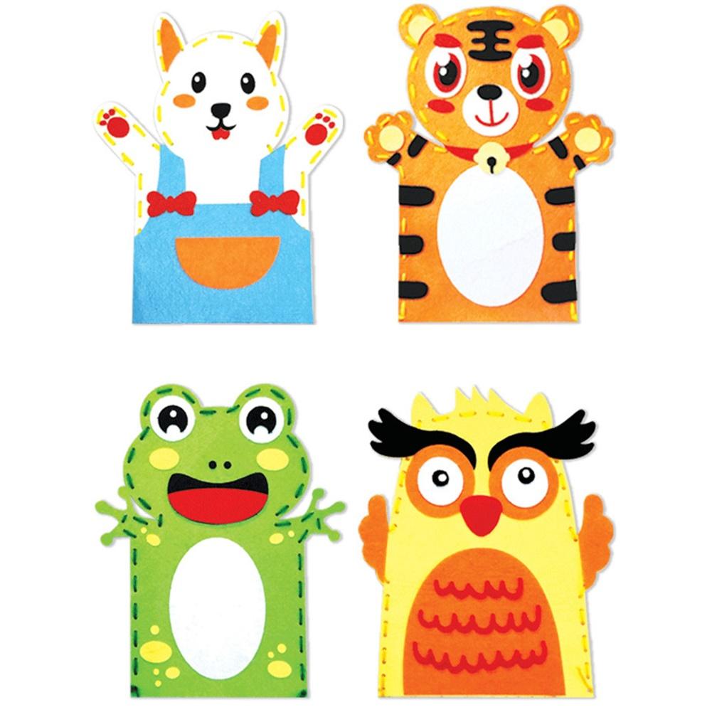 5Pcs Kid DIY Cartoon Animal Hand Puppet Handmade S... – Vicedeal