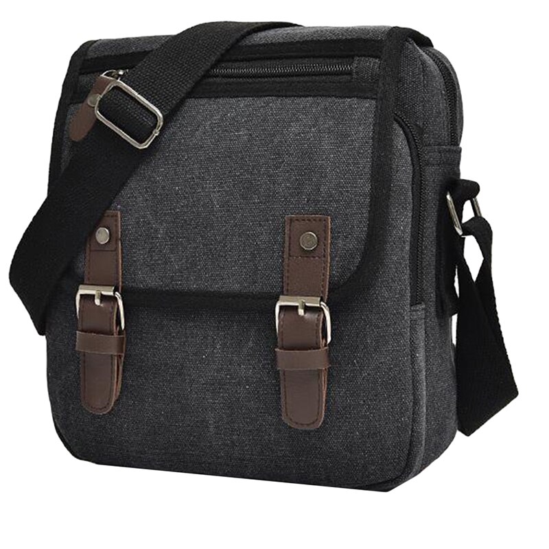 Vintage Men's Messenger Bags Canvas Shoulder Bag M... – Grandado