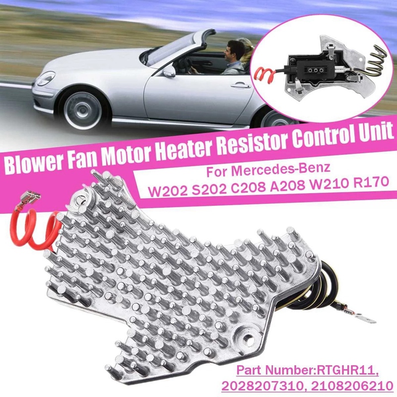 Heater AC Blower Motor Regulator Resistor 21082062... – Grandado