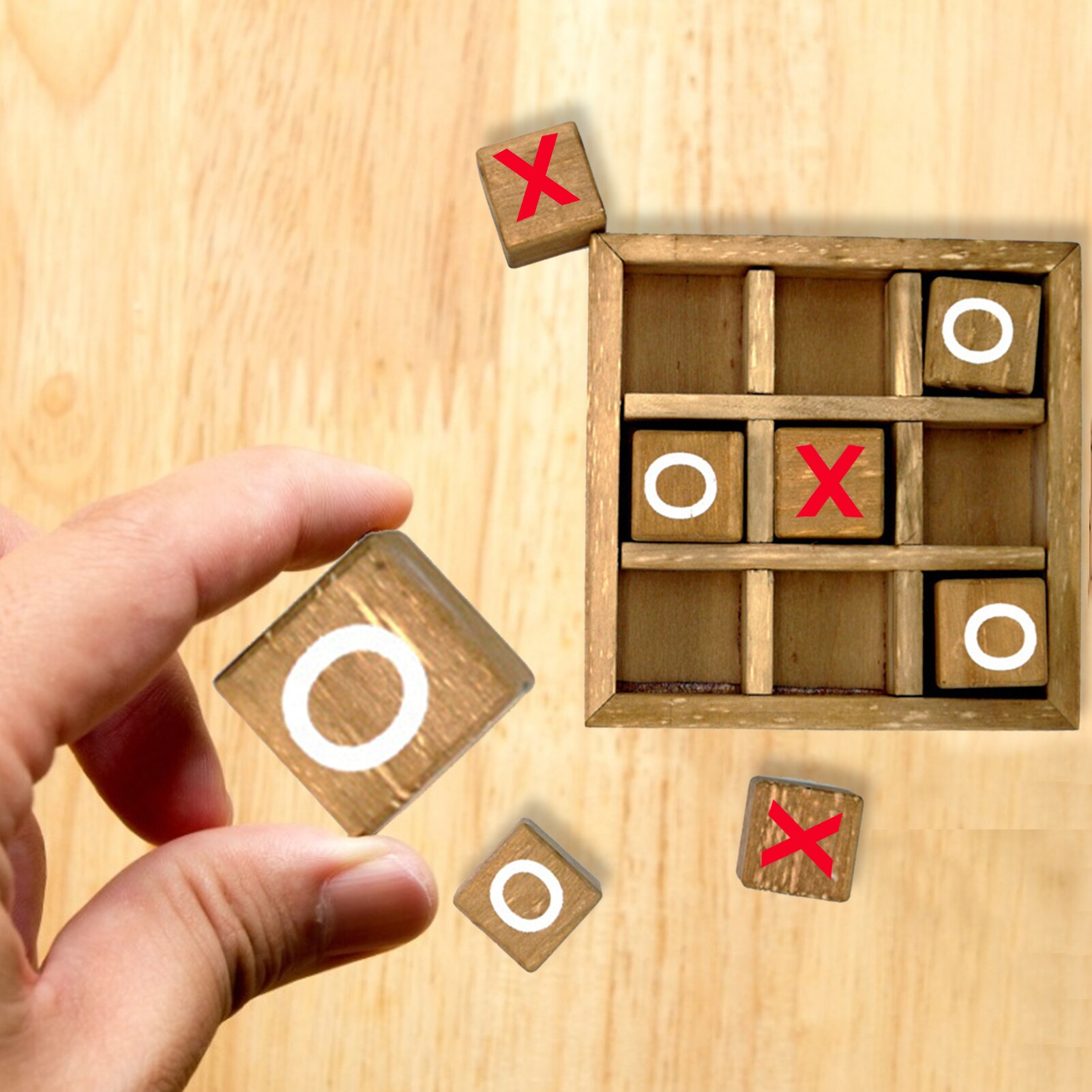XO Wood Board Game Toy Leisure Parent-Child Intera... – Grandado