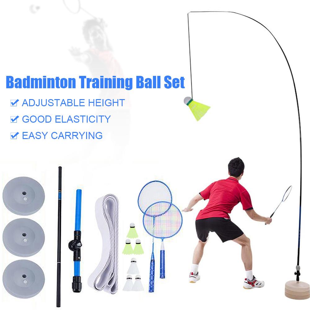 Portable Badminton Training Ball Set Single-player... – Grandado