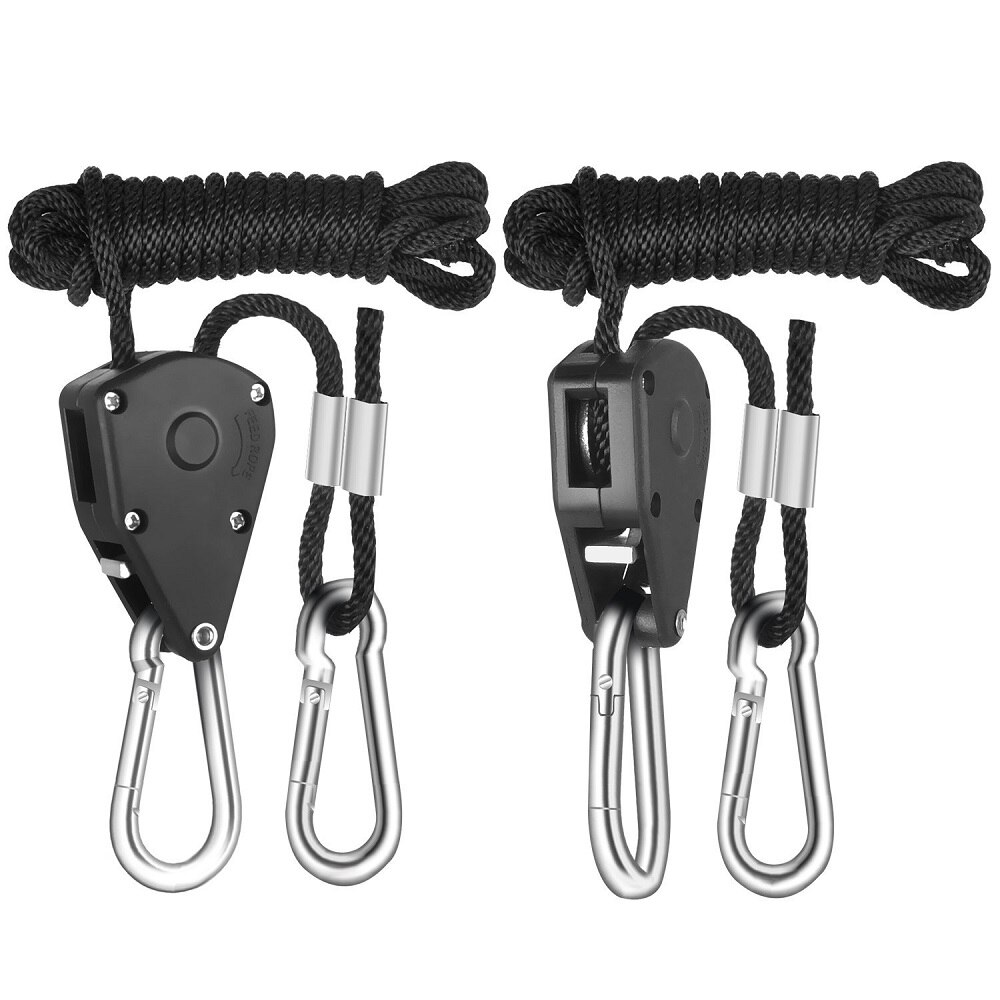 (2pcs/Pair) Adjustable 1/8 Inch Nylon Rope Ratchet... – Grandado