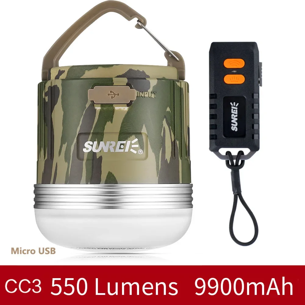 SUNREI CC3 CC5 Outdoor Camping Light Rechargeable ... – Grandado