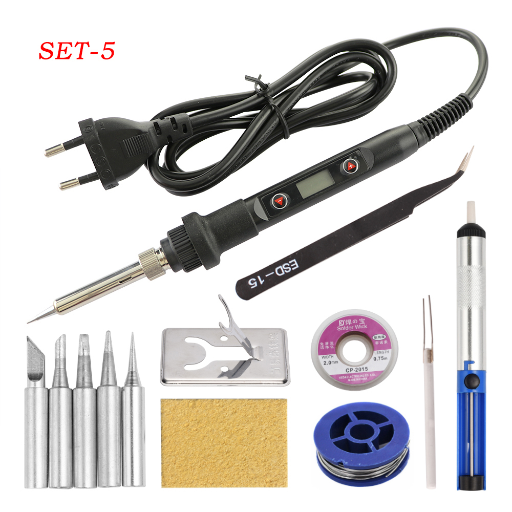 LCD Digital Display 80W Soldering Iron Adjustable ... – Grandado