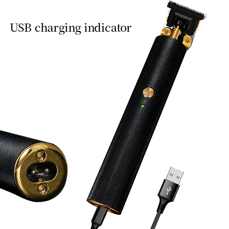 USB Rechargeable Hair Clipper Electric Hair Trimme... – Grandado