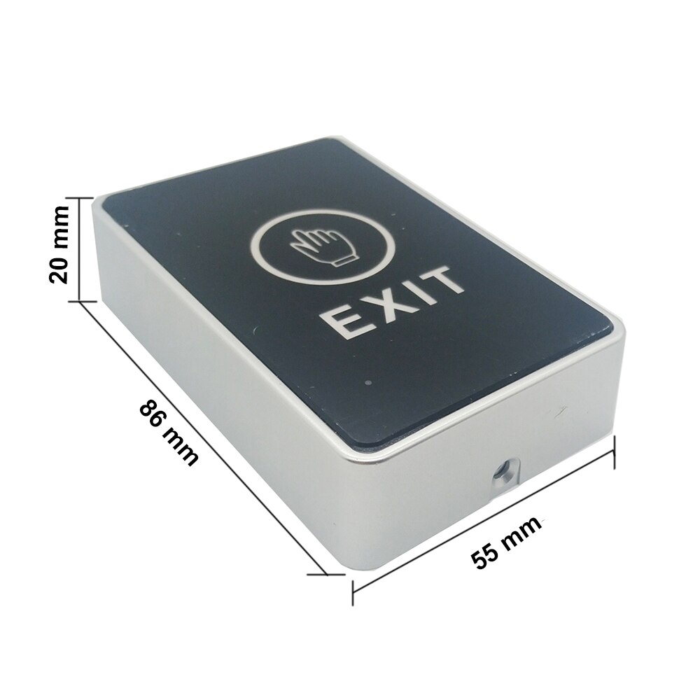 Blue Green LED Indicator Push Touch Exit Button Do... – Grandado