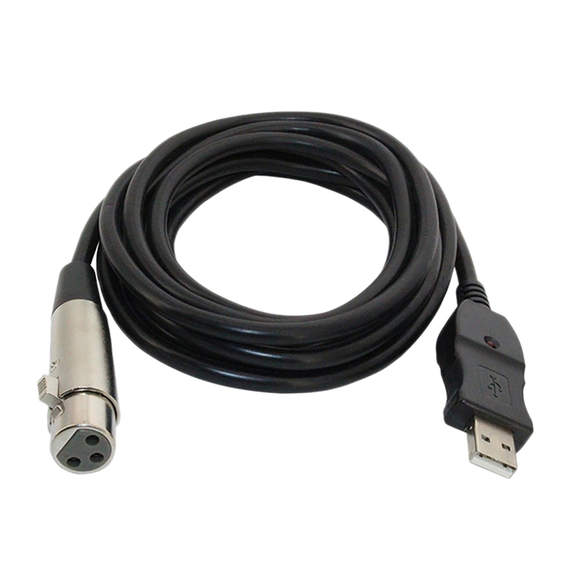 10Ft (3Meter) Balanced XLR Female to USB 2.0 Cable... – Vicedeal