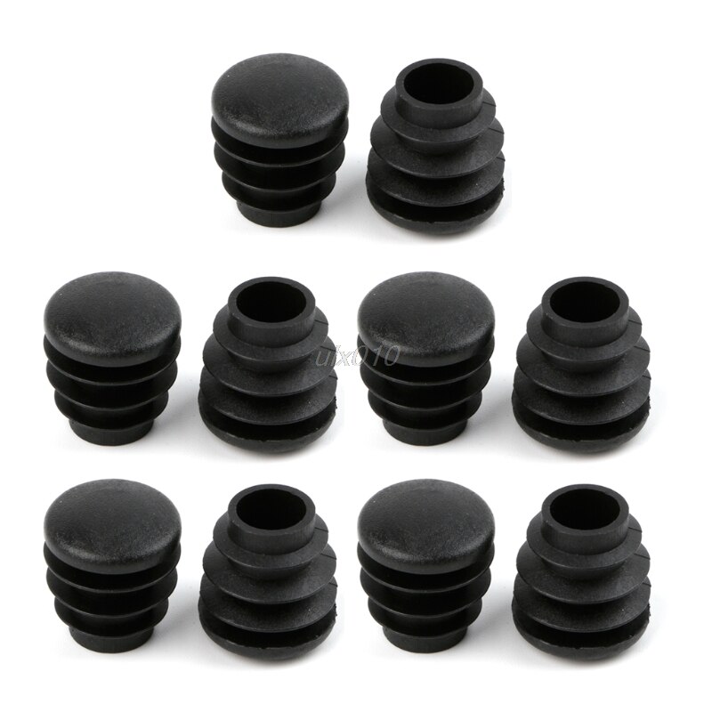 10Pcs Black Plastic Furniture Leg Plug Blanking En... – Vicedeal