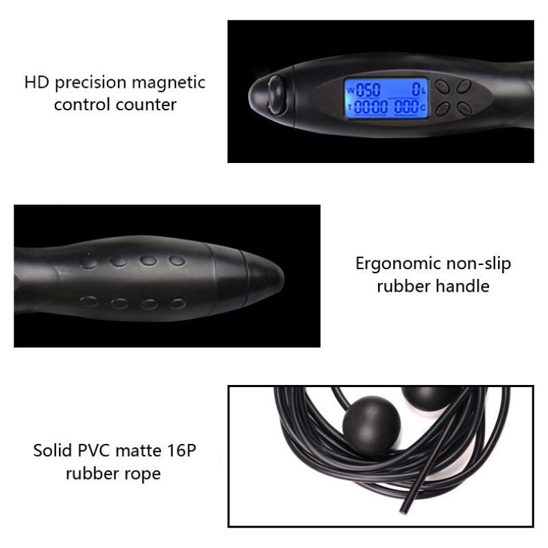 Intelligent Electronic Counting Jump Ropes Adult F... – Vicedeal