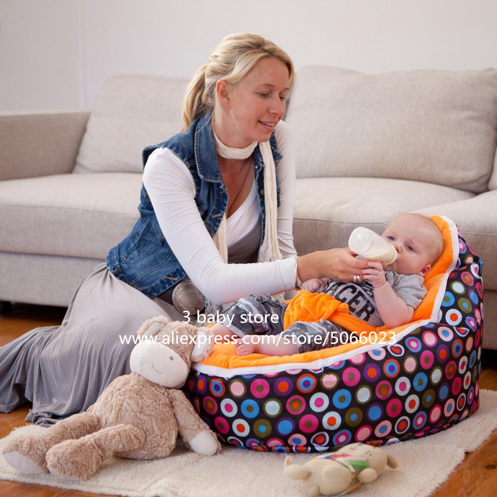 Oranje top discojelly ballen baby zitzak bankstoel... – Vicedeal