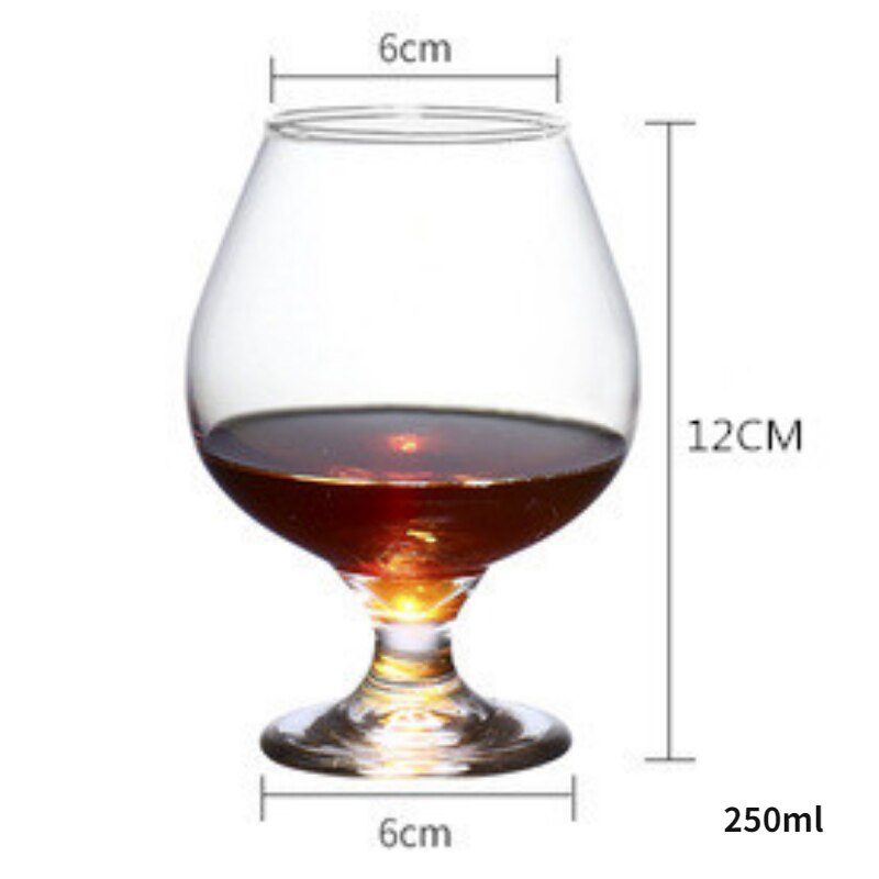 100-500ml Short Leg Brandy Whiskey Wine Glass Cup ... – Vicedeal