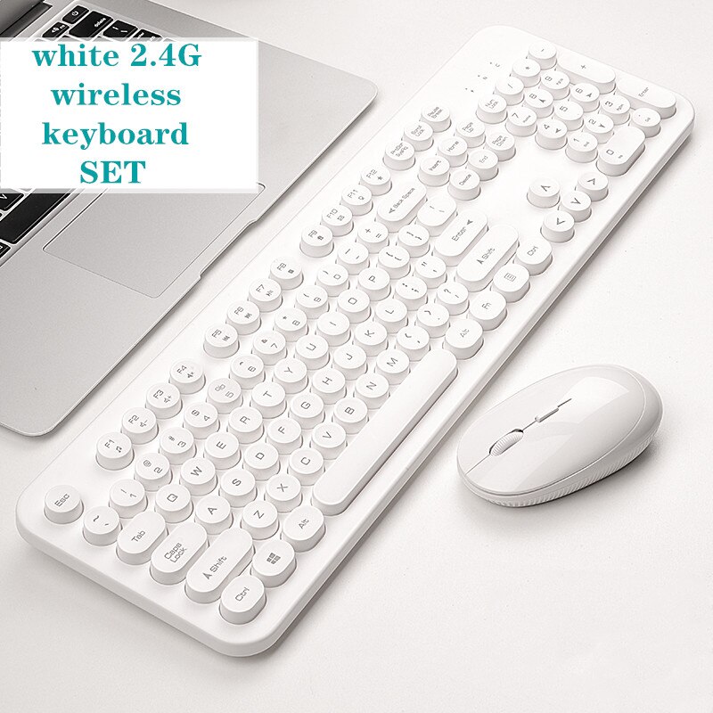 2.4G Wireless Keyboard and Mouse Protable Mini Key... – Grandado