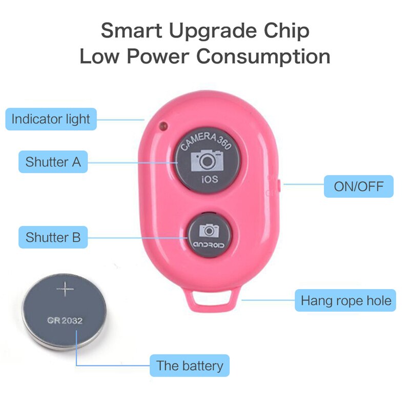 Selfie shutter für iphone bluetooth selfie auslöse... – Vicedeal
