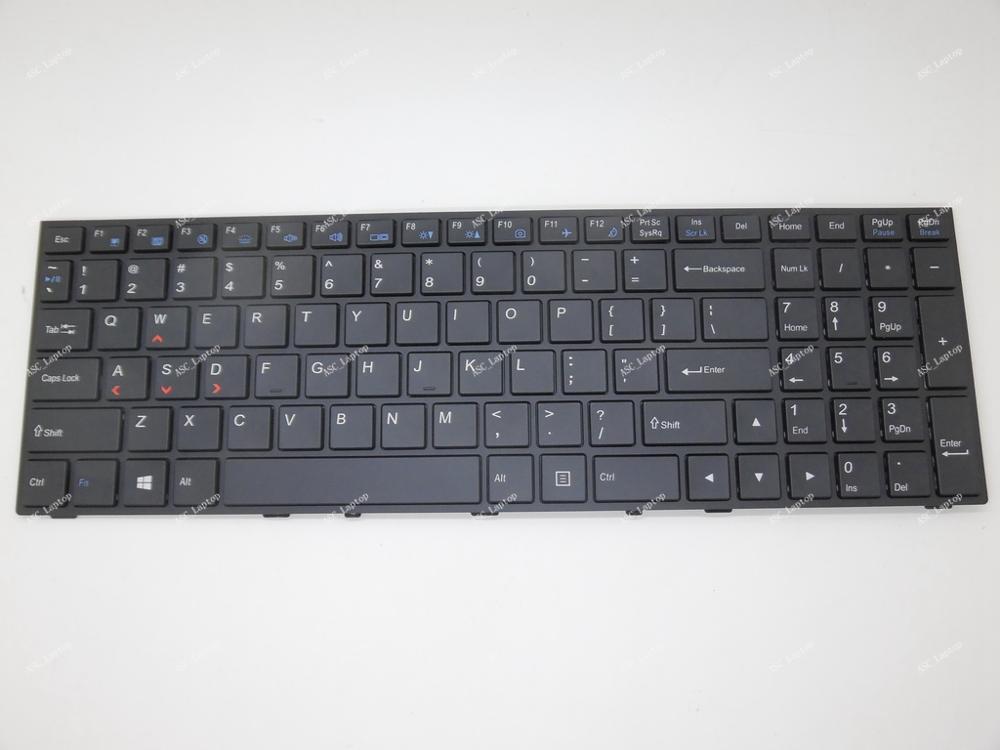 Originele US Engels QWERTY Toetsenbord Voor Clevo ... – Vicedeal
