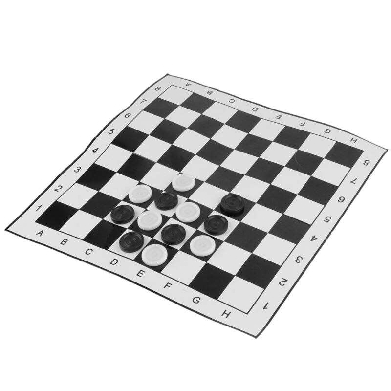 Portable International Chess Checkers Foldable Dra... – Grandado