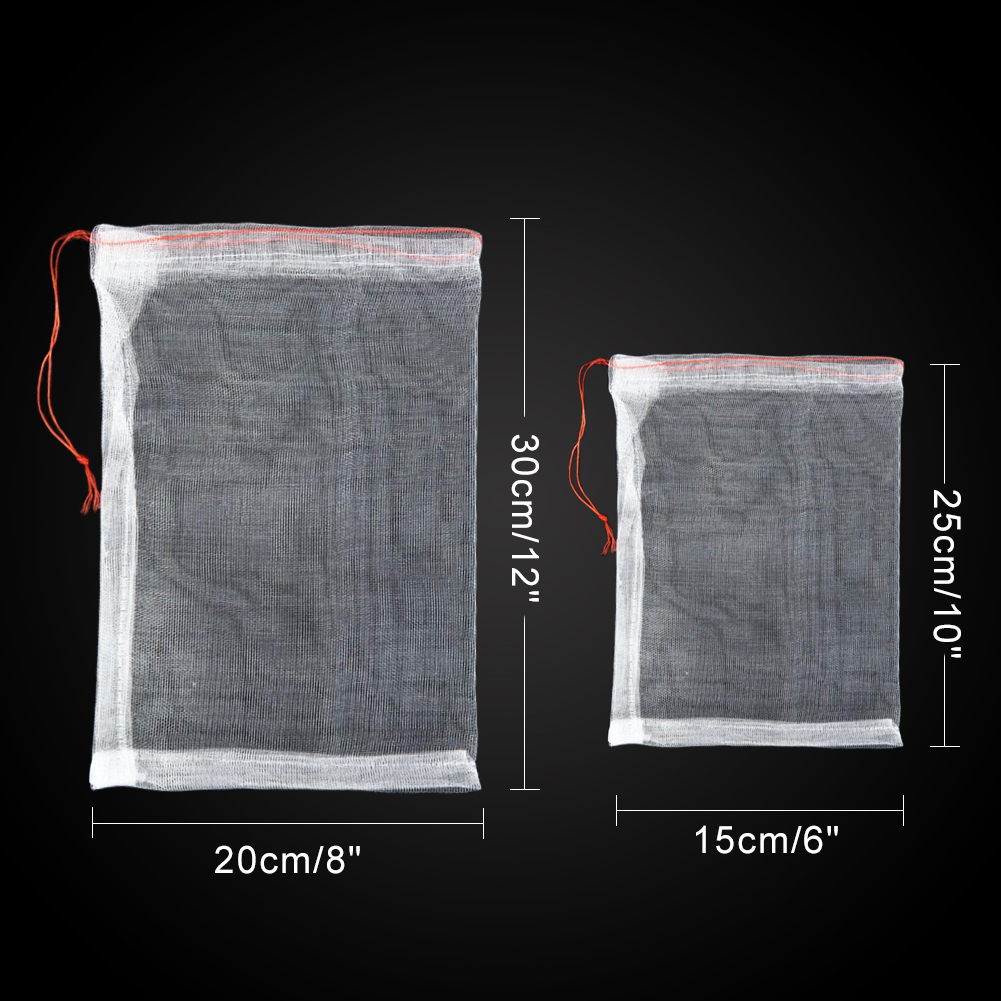 50 Pcs Soft Garden Netting Bags Insect Proof Veget... – Grandado