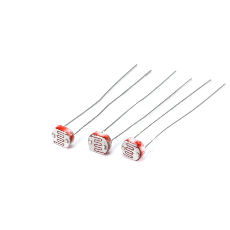 100 st 5mm fotoresistor ljusberoende resistor ldr ... – Vicedeal