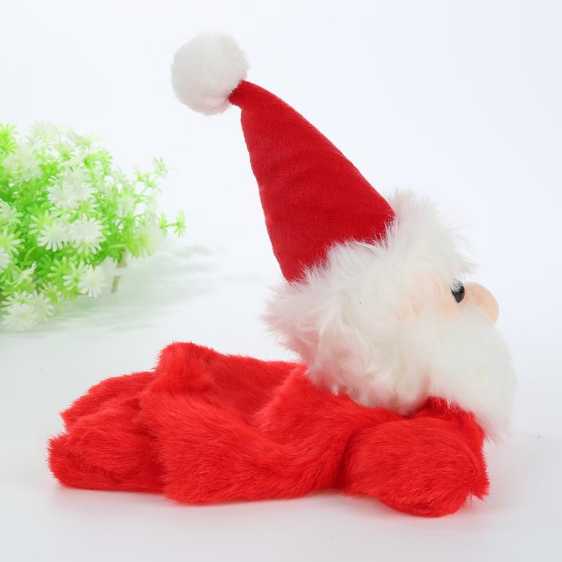Santa Claus Hand Puppet Doll Pretend Performance C... – Grandado