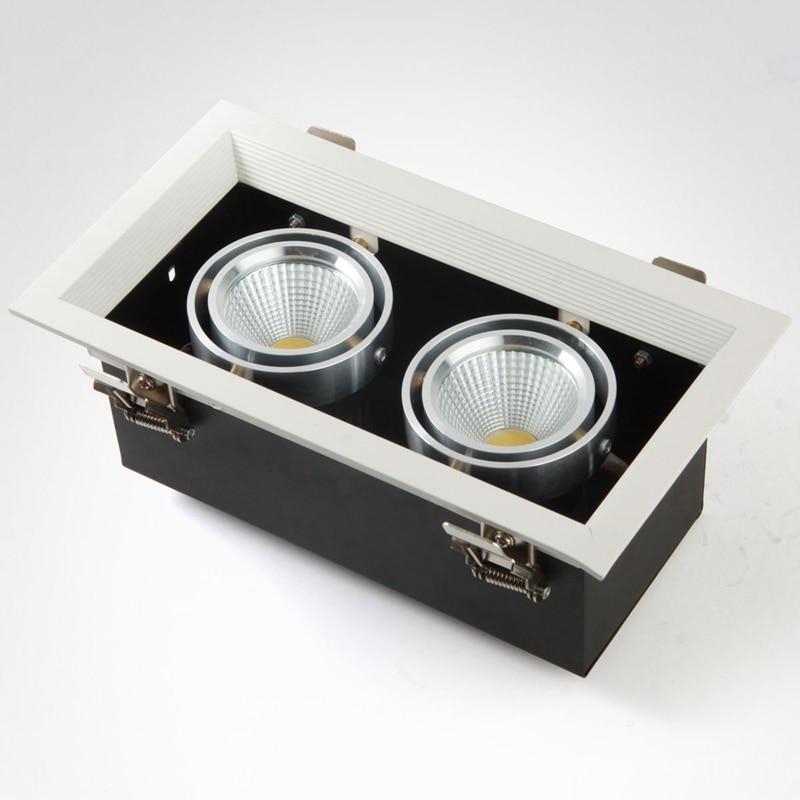 Vierkante LED Spot Licht COB 7w 12w 20w LED Verzon... – Vicedeal