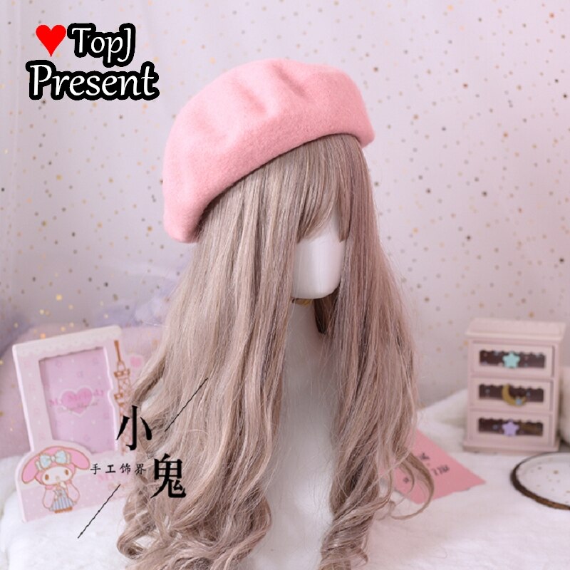 Japanese Beret female autumn and winter Korean ver... – Grandado