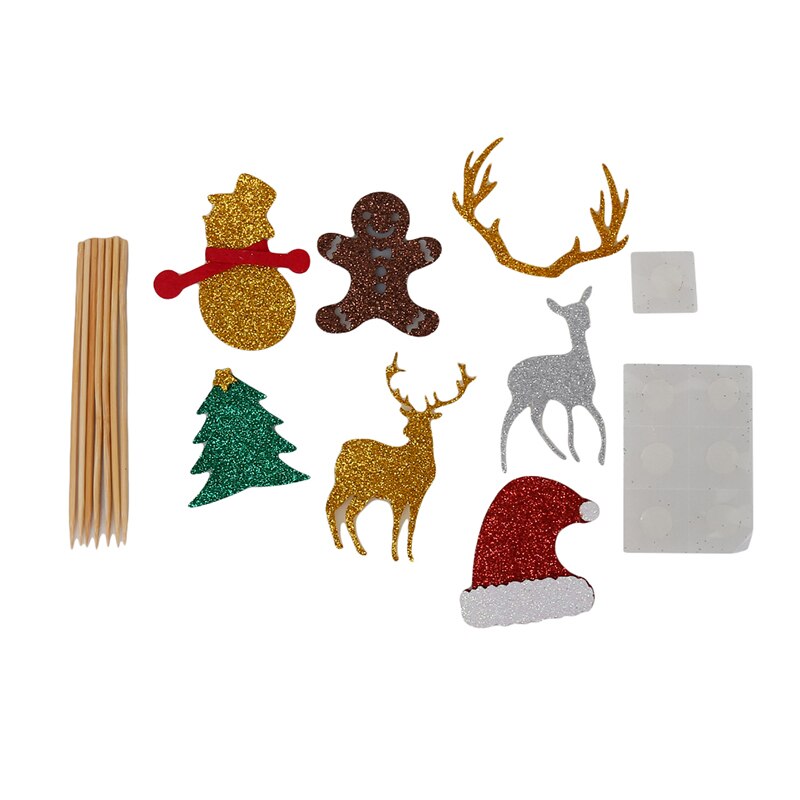 Birthday Cake Decoration Insert Santa Claus Cake I... – Grandado