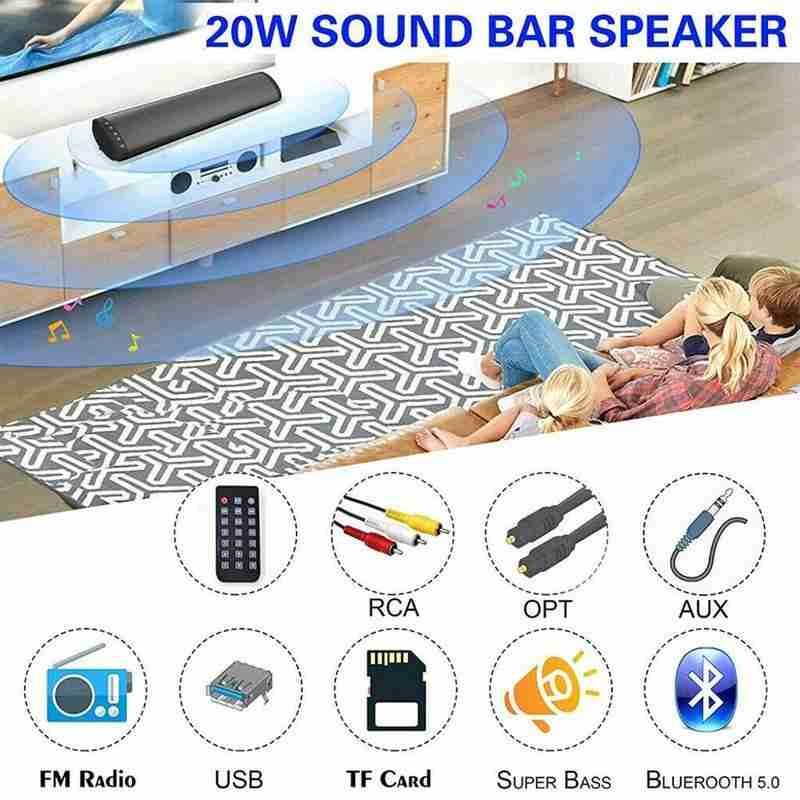 Bluetooth 5.0 Speaker Wall Mounted Bluetooth Sound... – Grandado