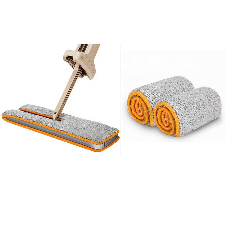 Dubbelzijdige magische vlakke dweil, zelfwringend,... – Grandado