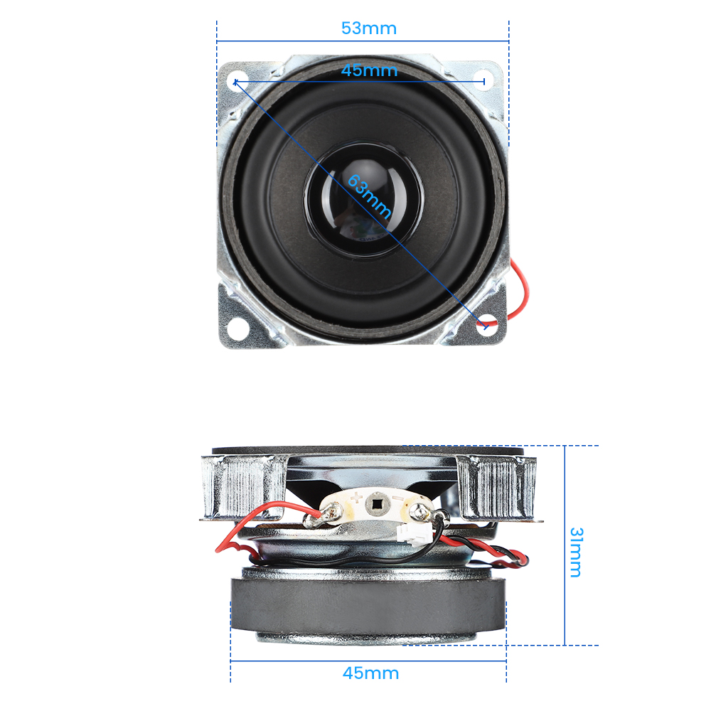 AIYIMA 2Pcs 2 Inch Portable Audio Speaker Altavoz ... – Grandado