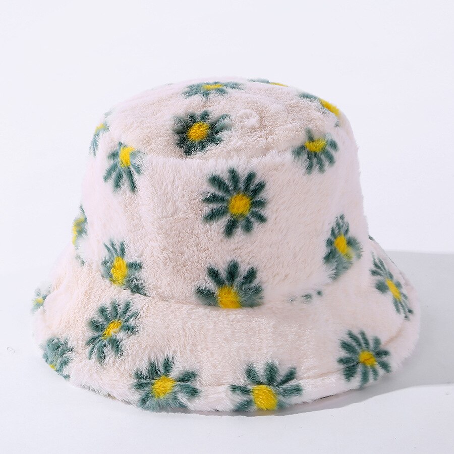 Faux Fur Daisy Emmer Hoed Voor Vrouwen Winter Hoed... – Grandado
