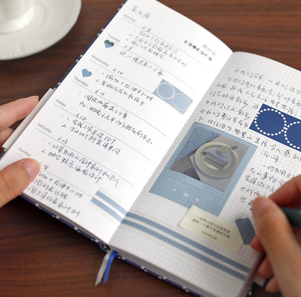 "Wind Song" Hard Cover Monthly Weekly Planner Note... – Grandado