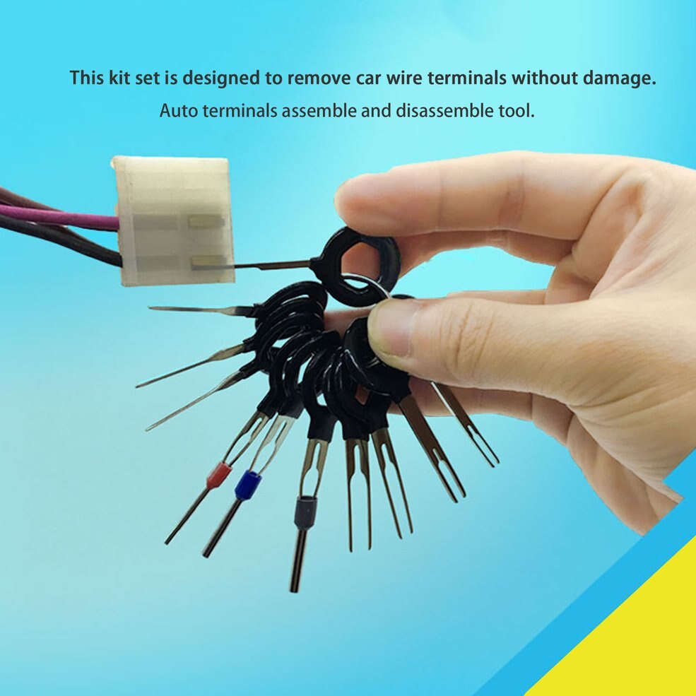 11pcs Car Terminal Removal Tool Kit Harness Wiring... – Vicedeal
