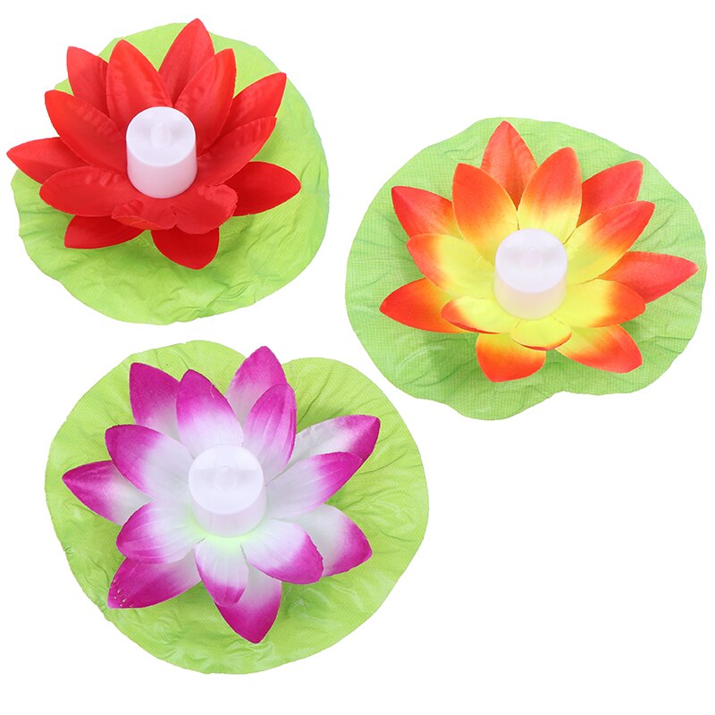 1pc LED Floating Lotus Flower Festival Celebration... – Grandado