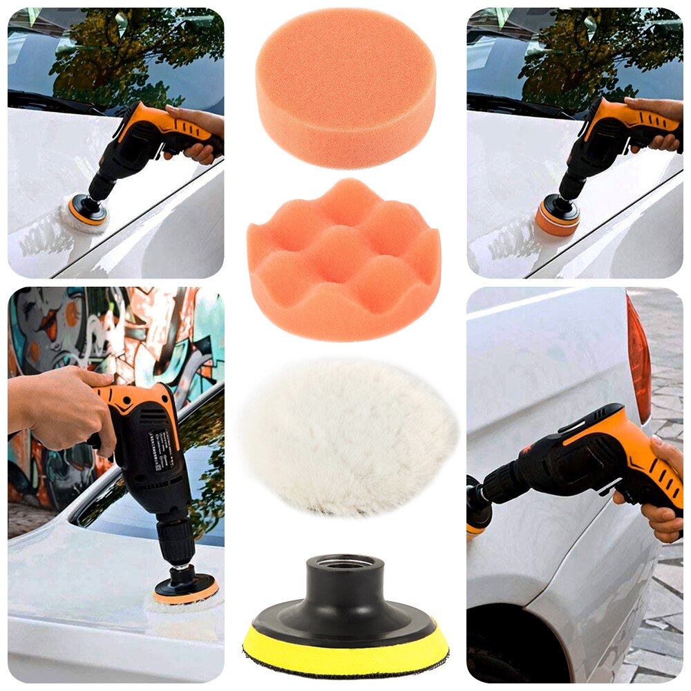31Pcs Car Polishing Disc Sponge Car Foam Drill Pol... – Grandado